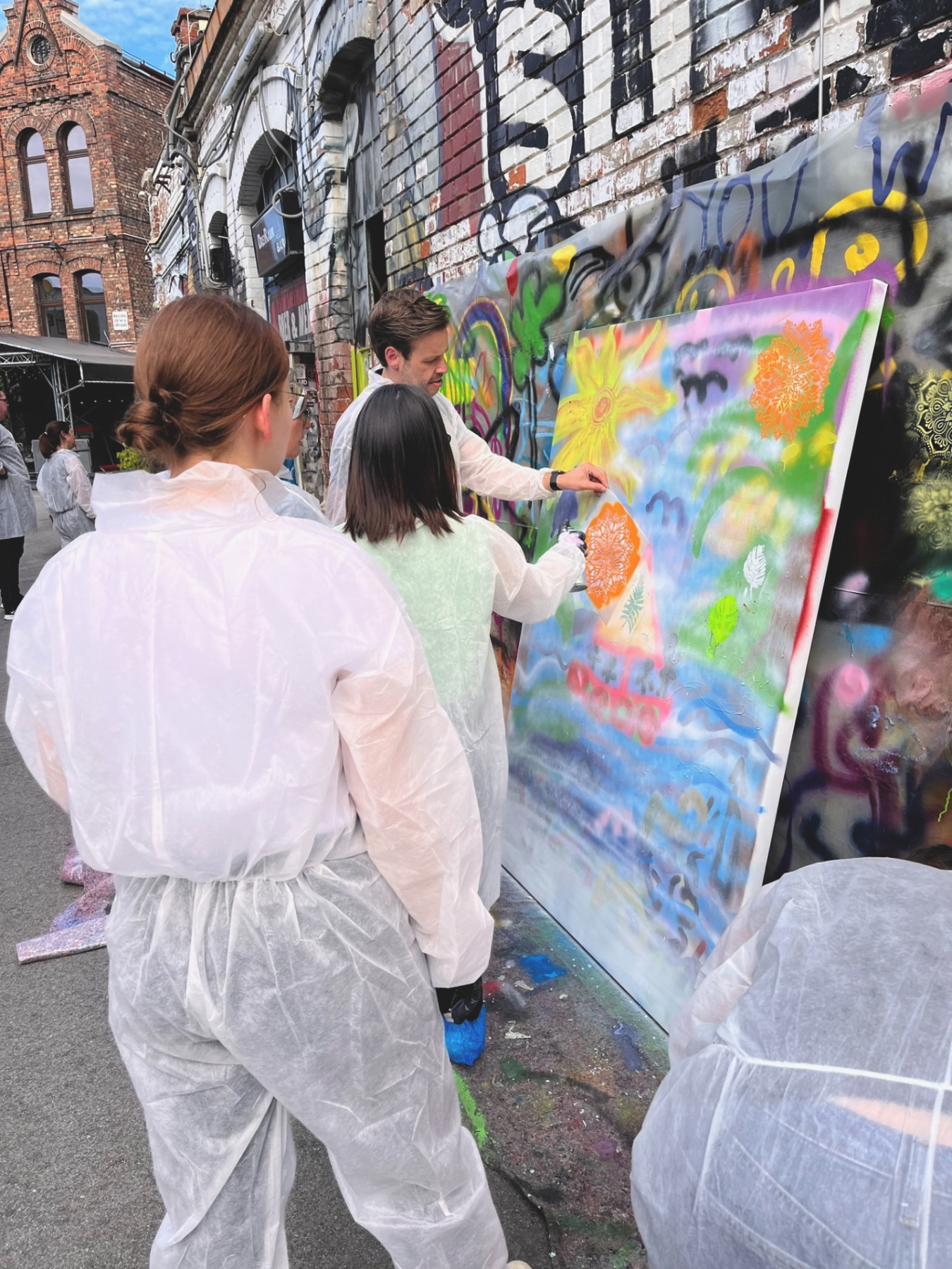 Graffiti workshop Vienna - voestalpine group-IT GmbH