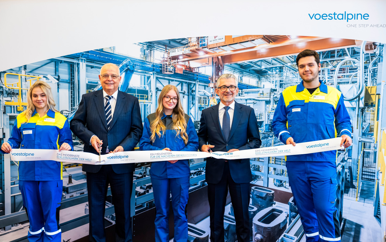 voestalpine eröffnet weltweit modernstes Edelstahlwerk in Kapfenberg ...