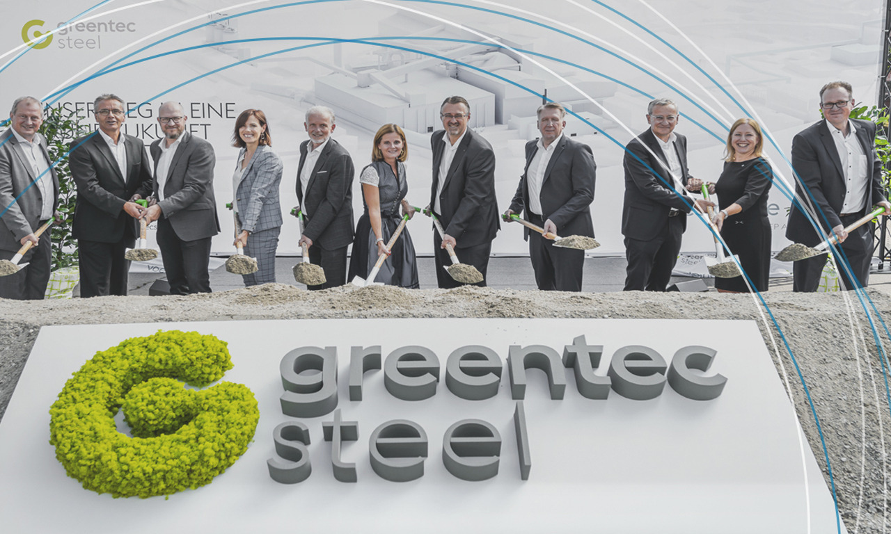 voestalpine greentec steel: Spatenstich in Donawitz für Österreichs ...