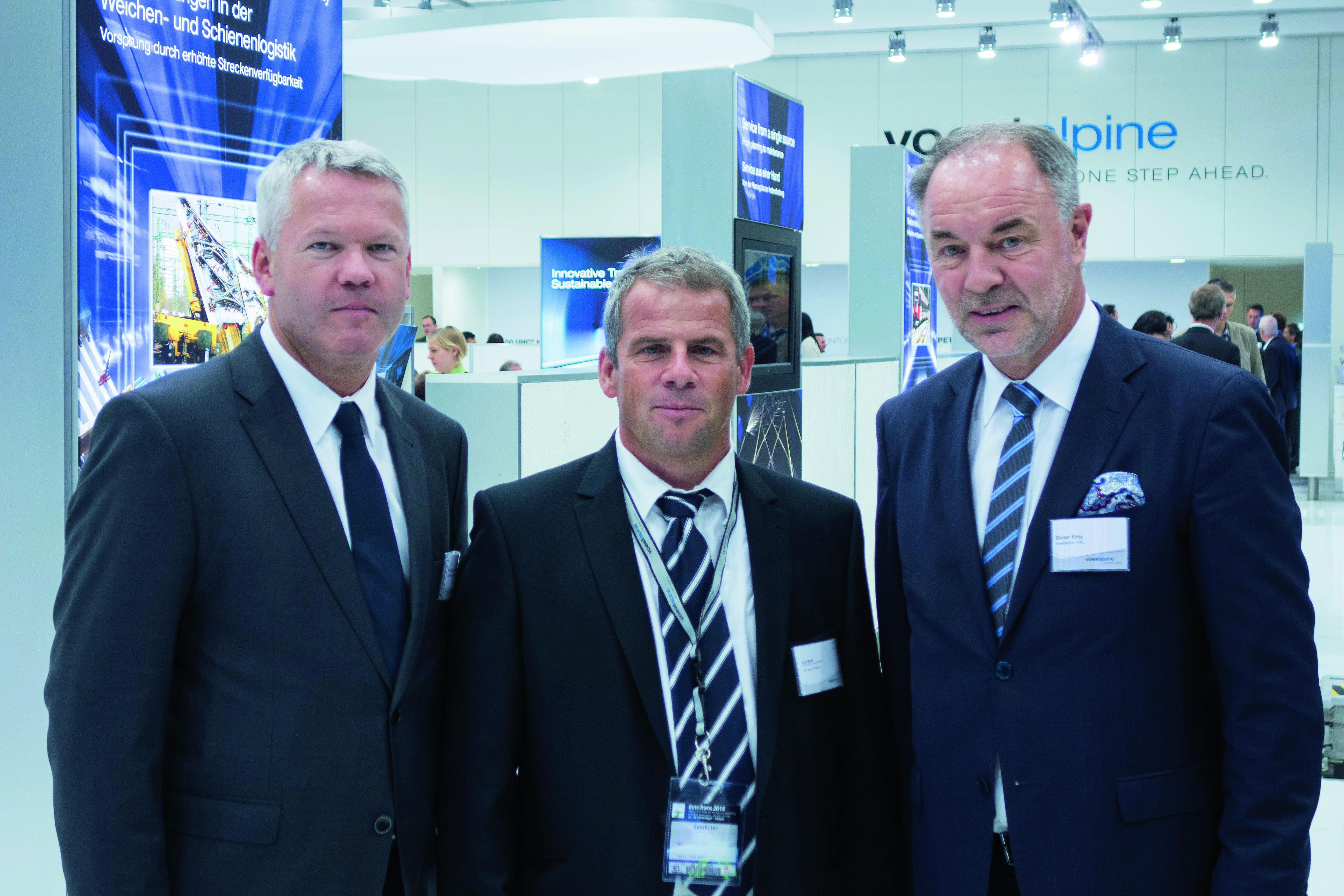 voestalpine präsentiert hochmoderne Schienen- und Weichentechnologie in ...