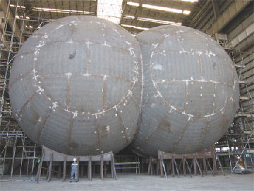 Liquid Ethylene Gas tanker construction - voestalpine Böhler Welding